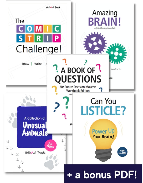 Critical & Creative Thinking Printables (PDFs) - Furious Think